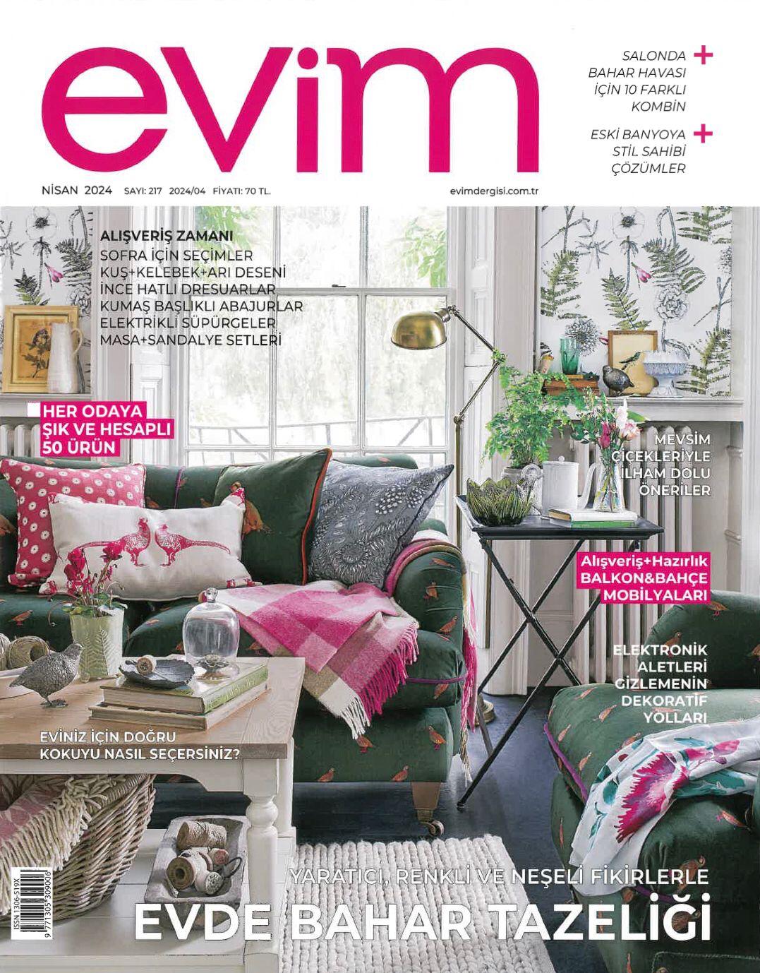 Snowfit, Evim Dergisi Nisan Sayısında! | Snowfit